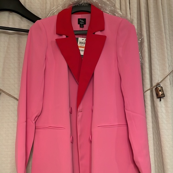 Bar III | Jackets & Coats | Bar Lll Pink Duster Jacket | Poshmark